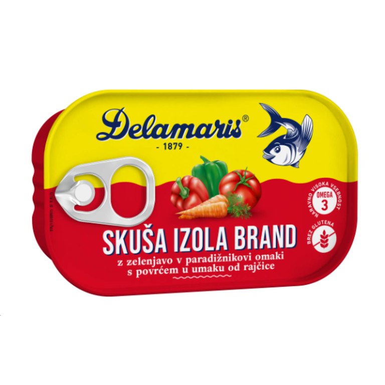 SKUŠA SA POVRĆEM 125 DELAMARIS IZOLA BRAND