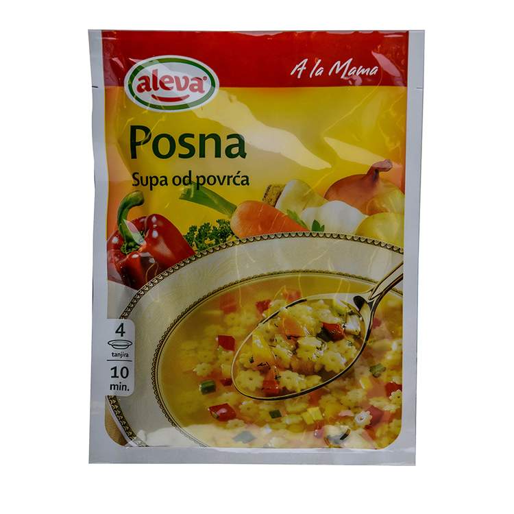 Aleva posna supa od povrca 50 g