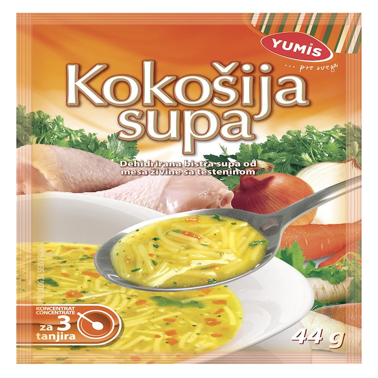 Yumis Supa kokošija 44g Yumis