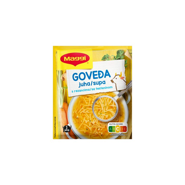 Maggi supa goveđa testenina 37g maggi