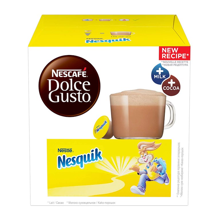 Dolce gusto kps nesquik 256g dolce gusto