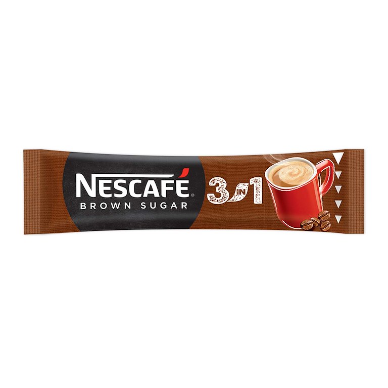 Nescafe inst 3in1 brown sugar 16.5g nescafe