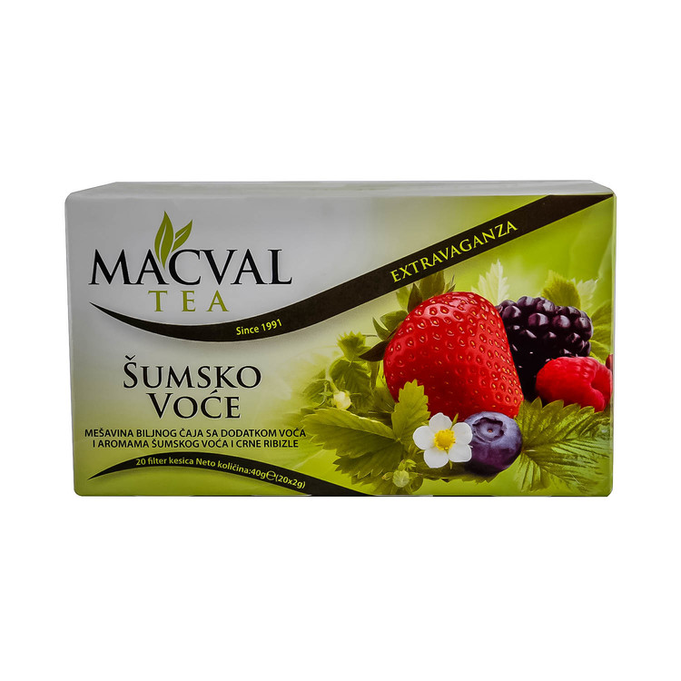 Macval extravaganza čaj šumsko voće 40g