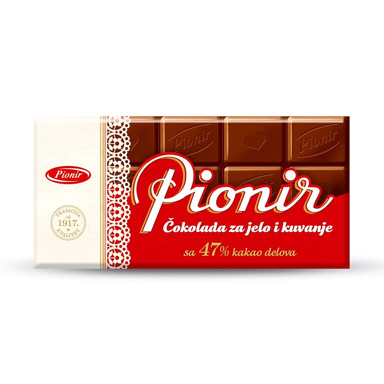 Pionir čokolada za jelo i kuvanje 100g pionir