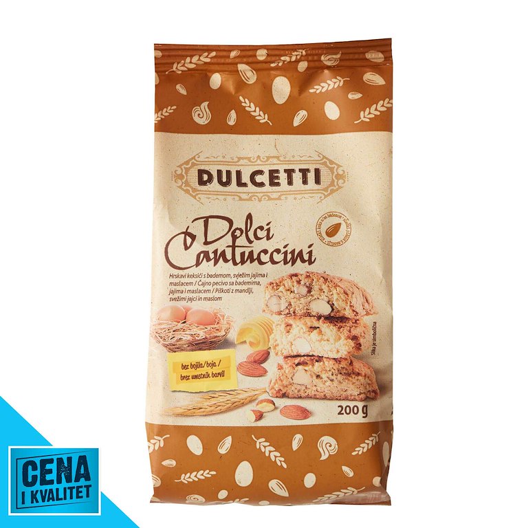 Keks dolci cantuccini 200g dulcetti