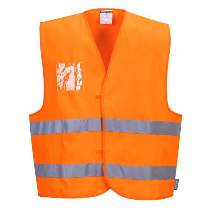 Hi-Vis prsluk – dvostruki ID držač