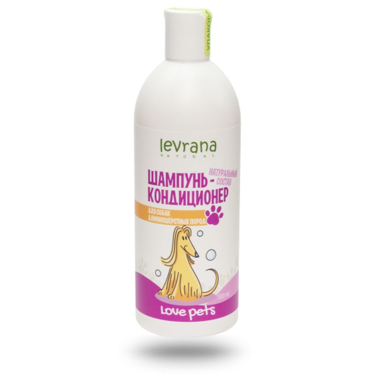 LEVRANA šampon-regenerator za pse dugodlakih rasa 500 ml