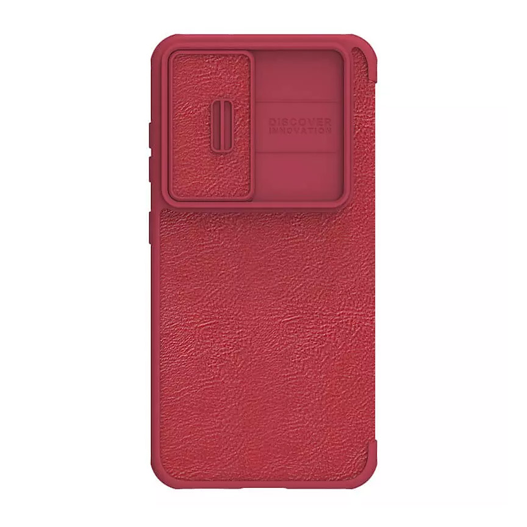 Maska(futrola) Nillkin Qin Pro Leather za Samsung Galaxy S23 crvena