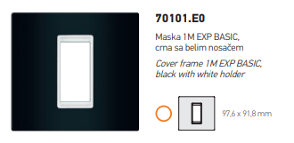 Maska 1M EXP BASIC - 70101.E0