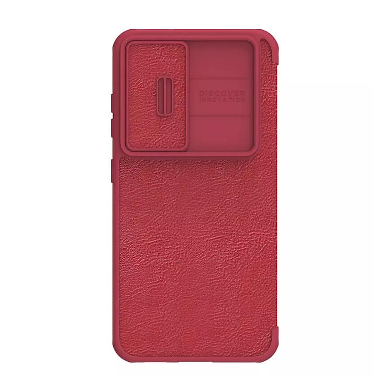Maska(futrola) Nillkin Qin Pro Leather za Samsung Galaxy S23 Plus crvena