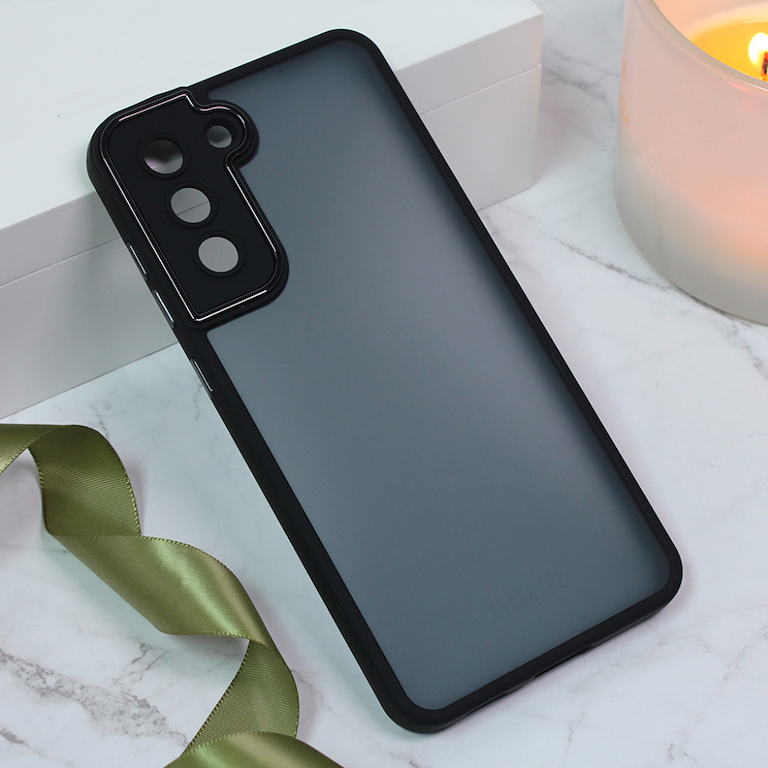 Maska(futrola) Shining Camera za Samsung G990B Galaxy S21 FE crna