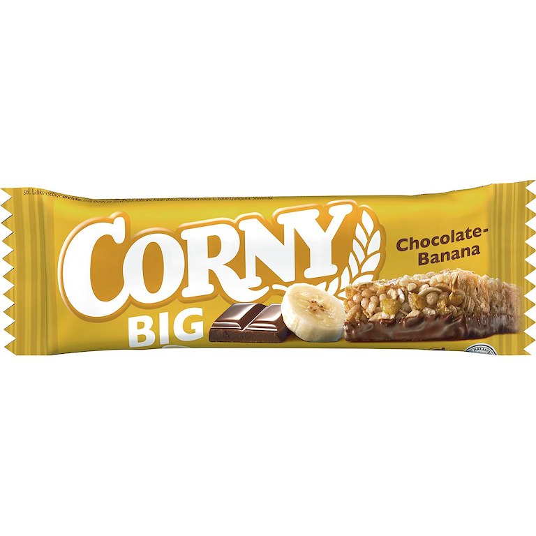 Corny bar extra big banana 50g schw corny