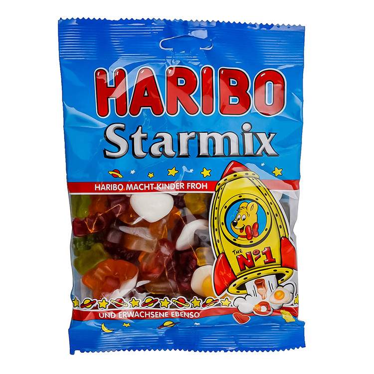 HARIBO Starmix gumene penaste bombone sa voćnom aromom 200g