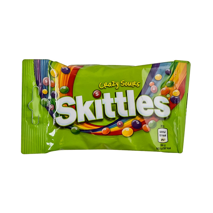 Skittles bombone crazy sours 38g