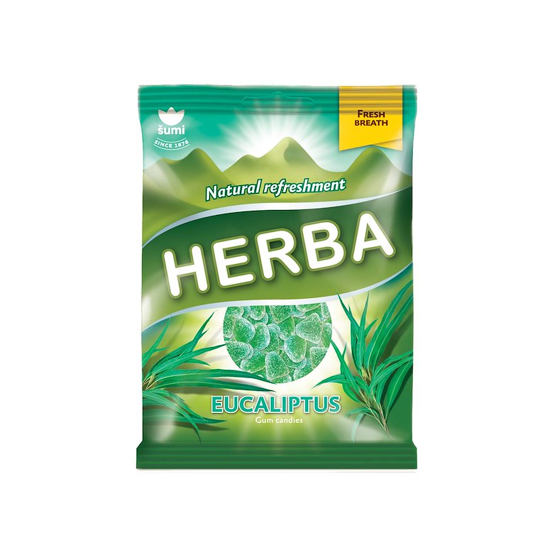 Herba bombone šumi gumi herba eukaliptus 90g