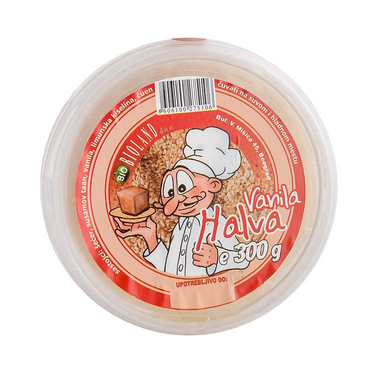 Bioland halva vanila 300g