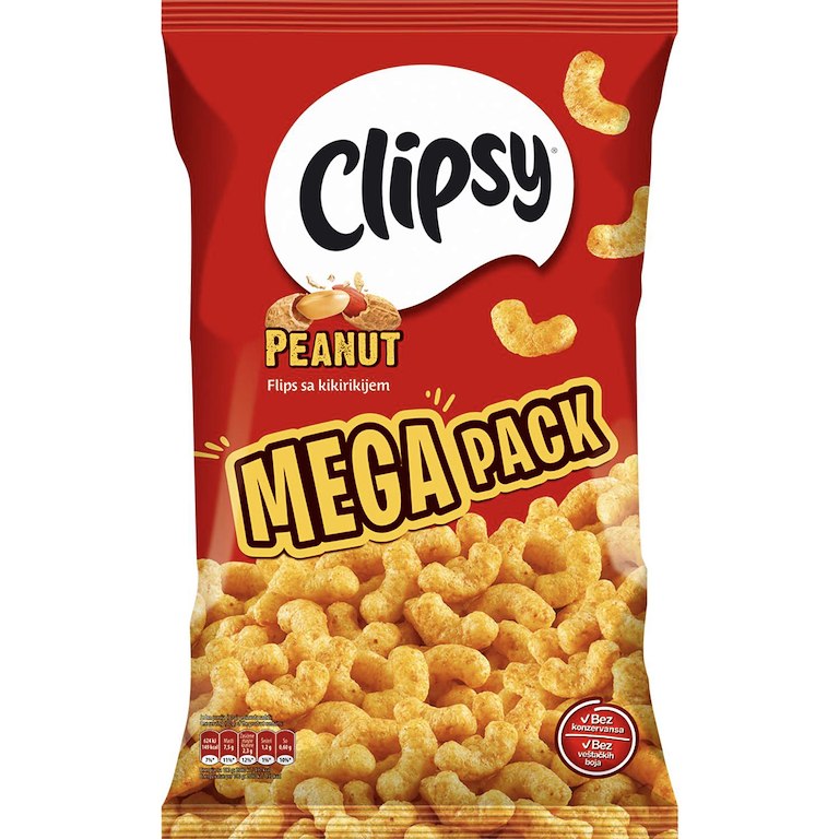 Clipsy flips peanut 240g clipsy