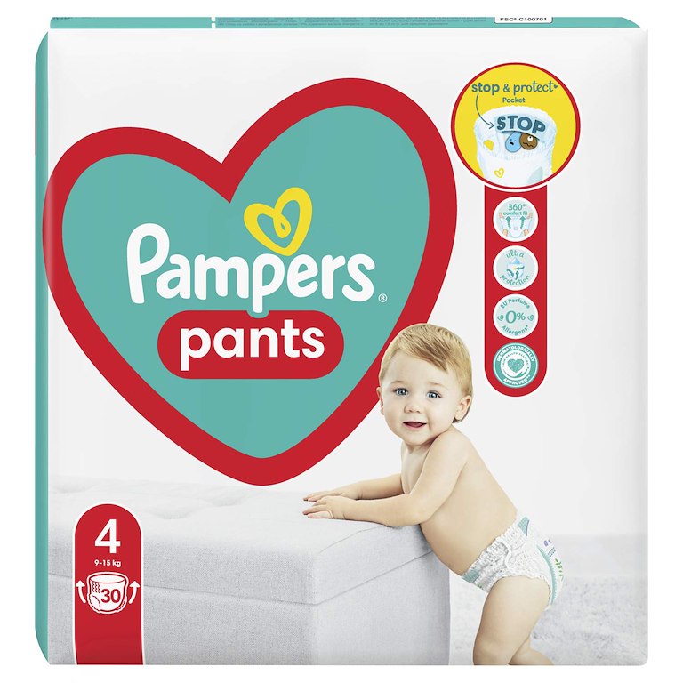 Pampers pelene pants vp 4 maxi 30/1 pampers