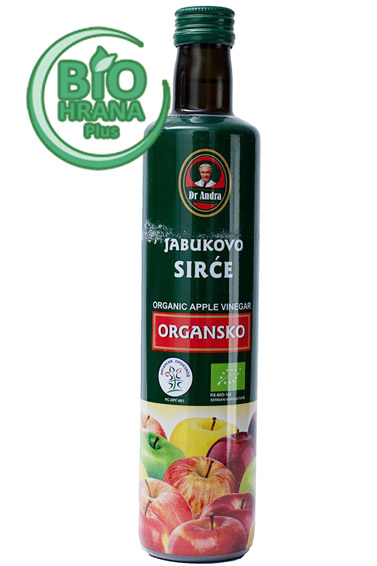 Sirće jabukovo organsko 250ml Andra