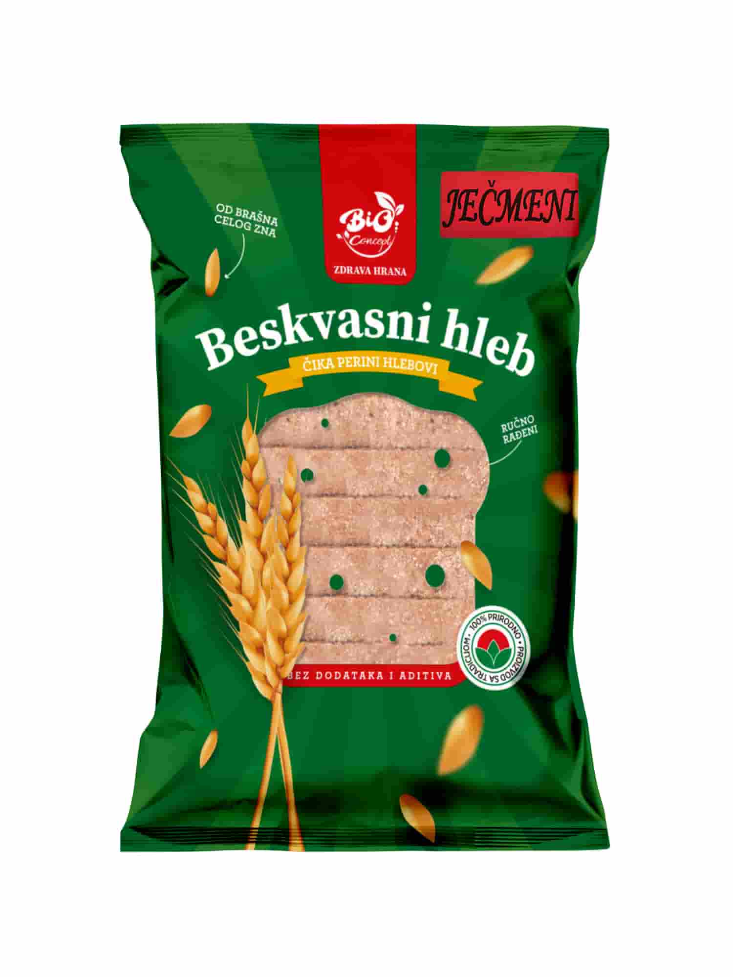 Ječmeni beskvasni hleb 400g Bio Concept