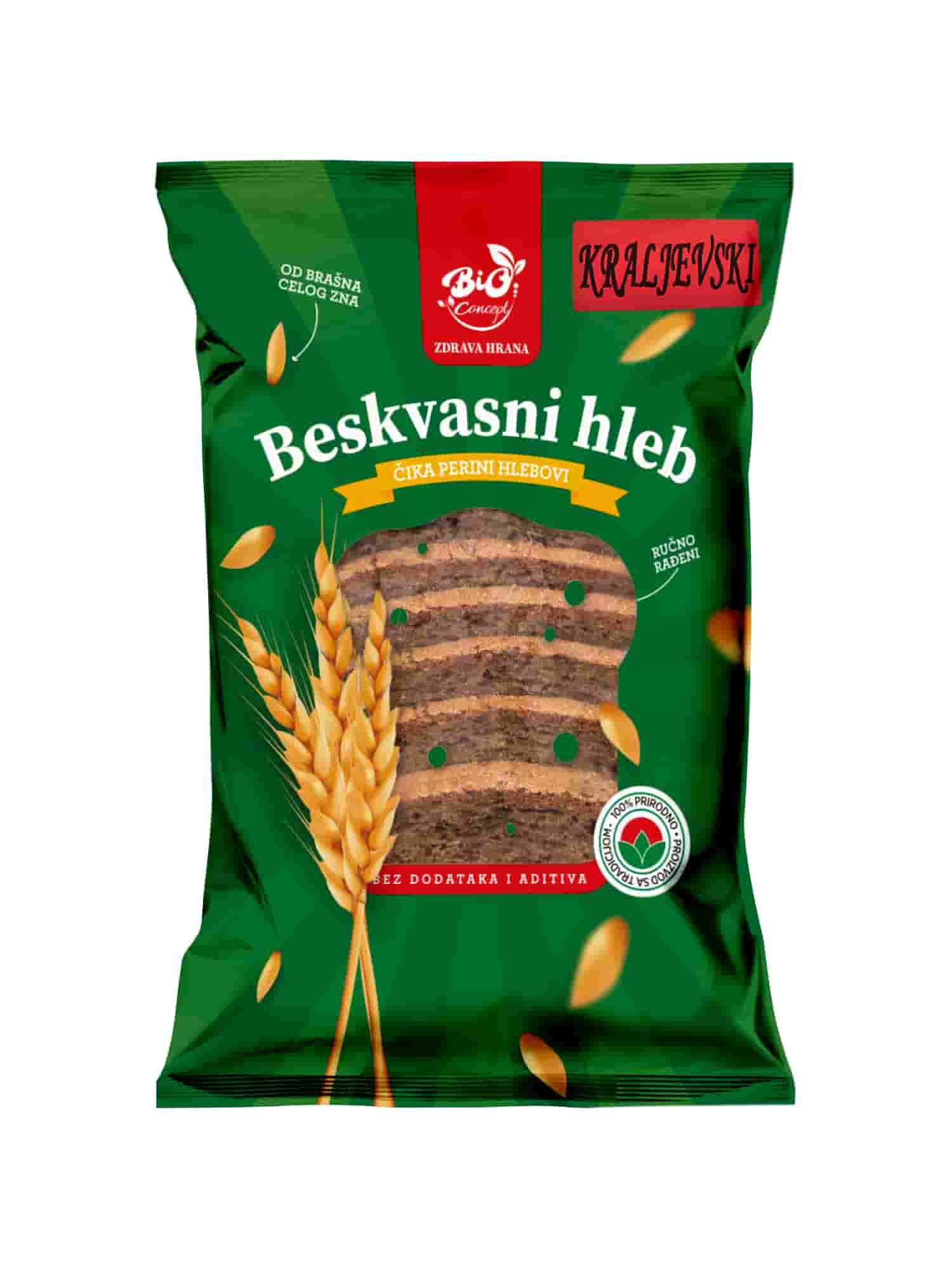 Kraljevski beskvasni hleb 300g Bio Concept