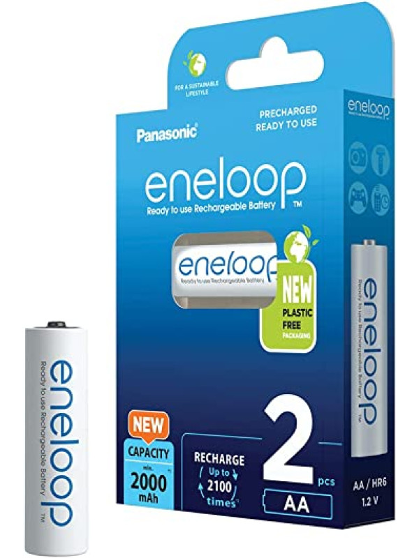 Panasonic bat. eneloop AA/2B (BK-3MCDE/2BE)