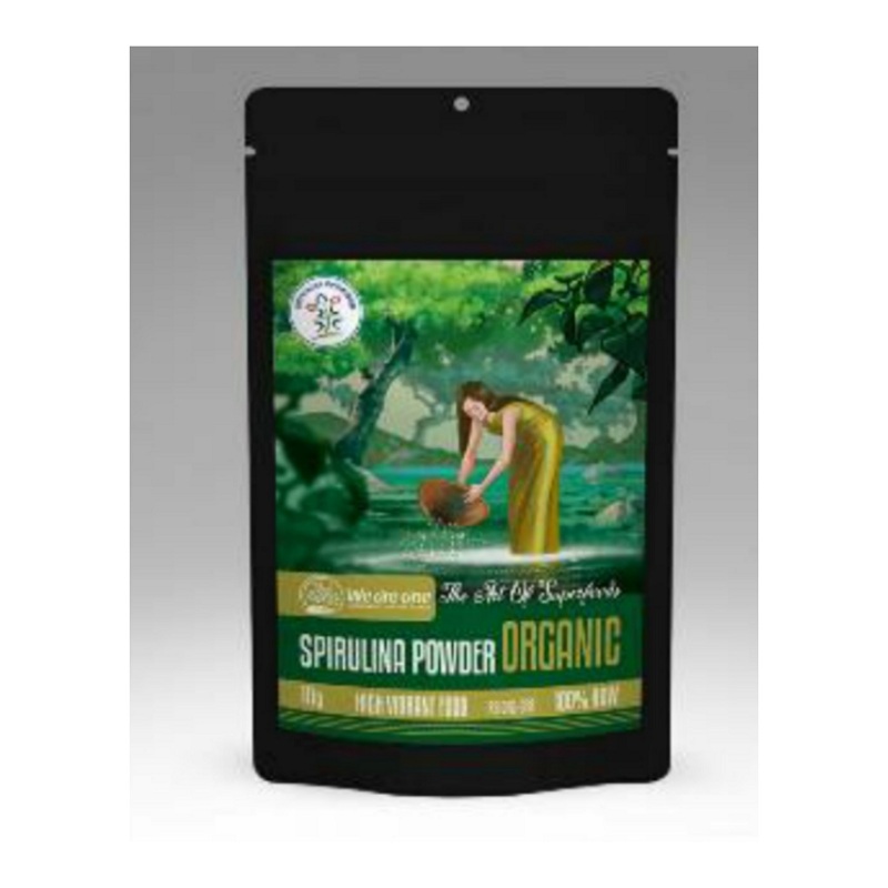 SPIRULINA U PRAHU ORGANIC, WE ARE ONE 100G