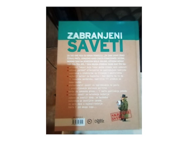 ZABRANJENI SAVETI