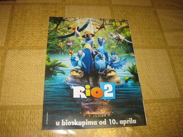 Poster (dvostrani) Rio 2, Rudimental Live