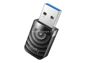 Cudy WU1300S AC1300 WiFi Dual Band USB3.0 MINI adapter, 2.4+5Ghz, 20dBm, 2dBi longe range