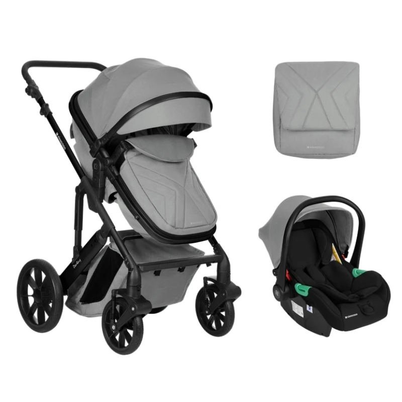 Kikka Boo Darling Kolica Za Bebe 3u1 Light Grey