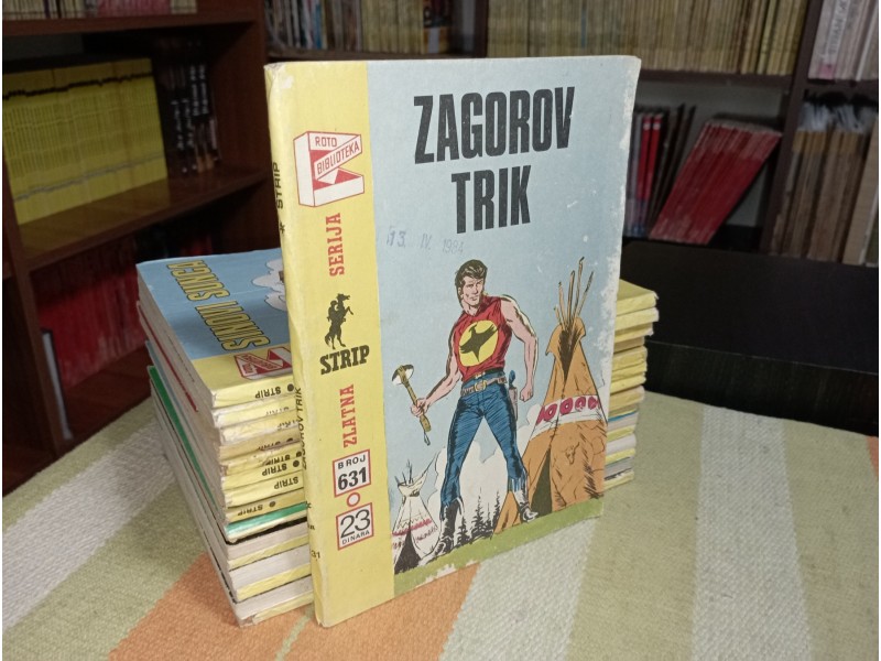 ZLATNA SERIJA broj 631 - ZAGOR