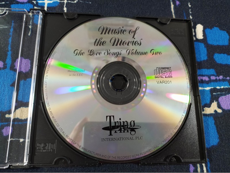 MUSIC OF THE MOVIES -THE LOVE SONGS - VOLUME TWO
