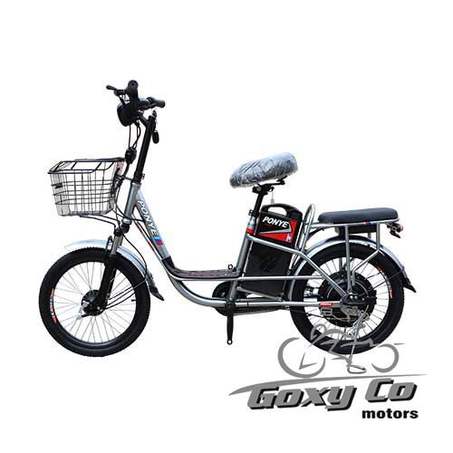 Električni bicikl PONY E Siva