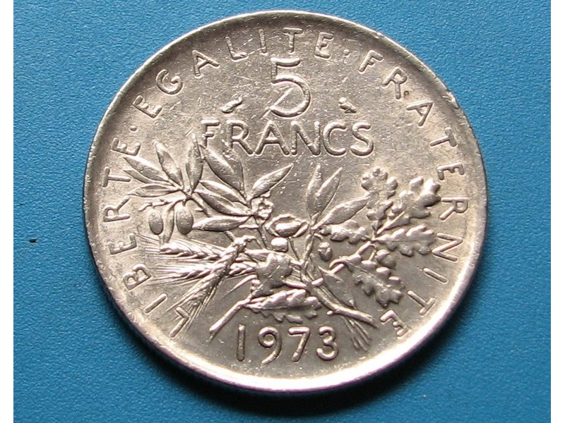 Francuska - 5 Francs 1973