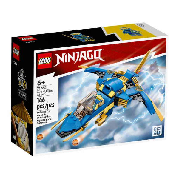 LEGO NINJAGO JAYS LIGHTNING JET EVO