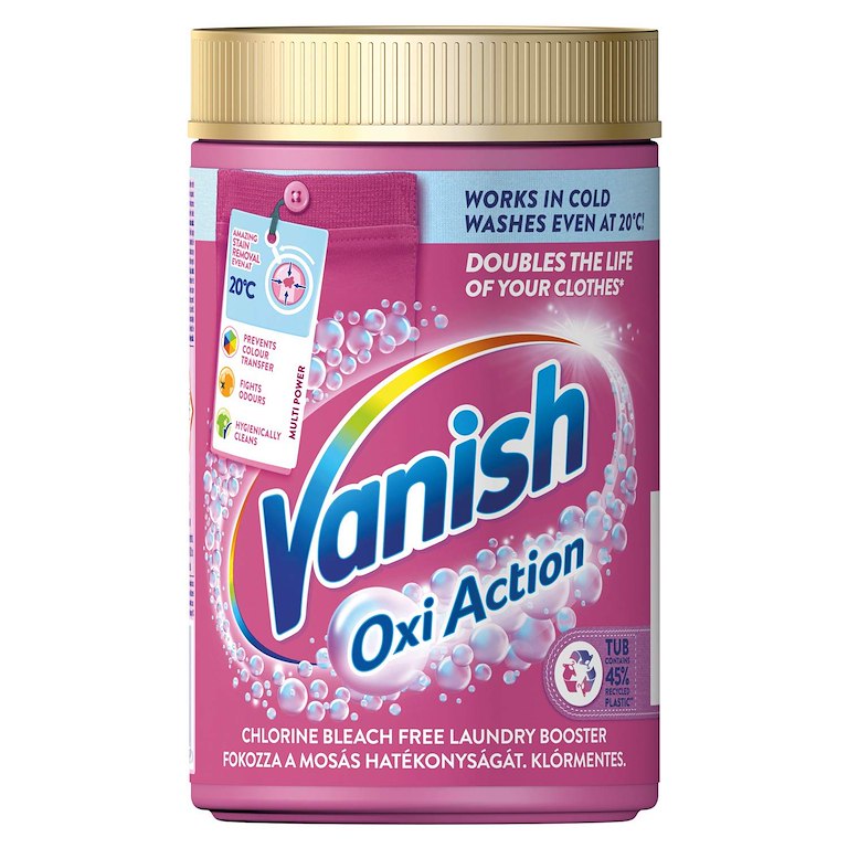 Vanish prašak za odstranjivanje mrlja oxi act 625g vanish