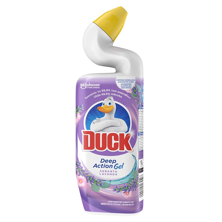 Duck sred za dezinfekciju wc lavanda 750ml duck