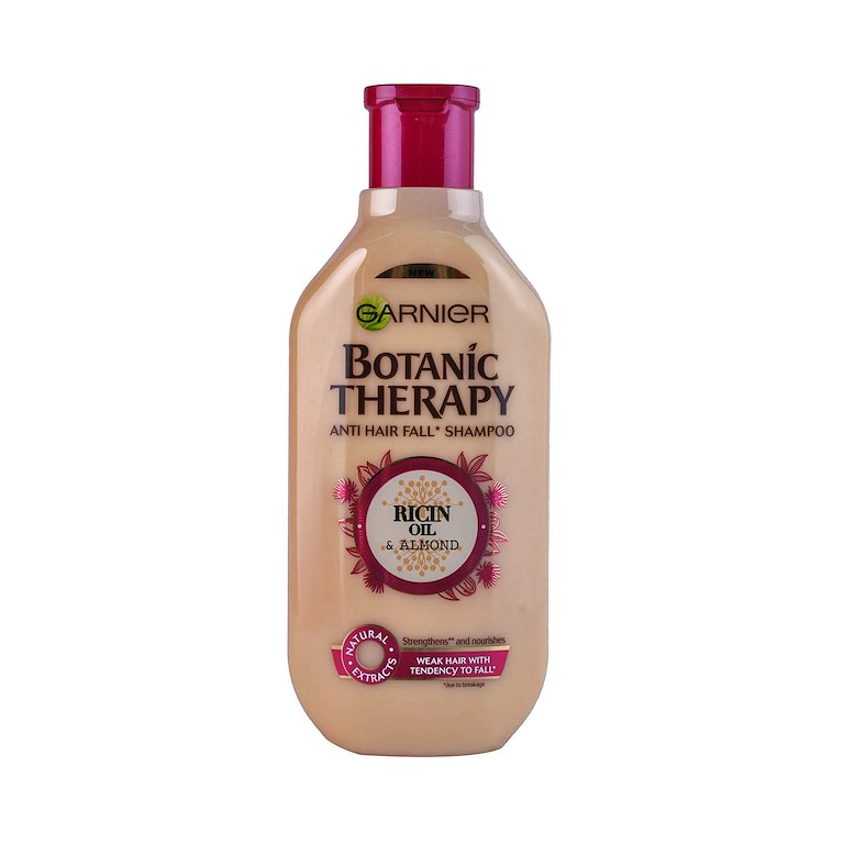 Garnier šampon botanic t ricin oil&alm400ml garnier