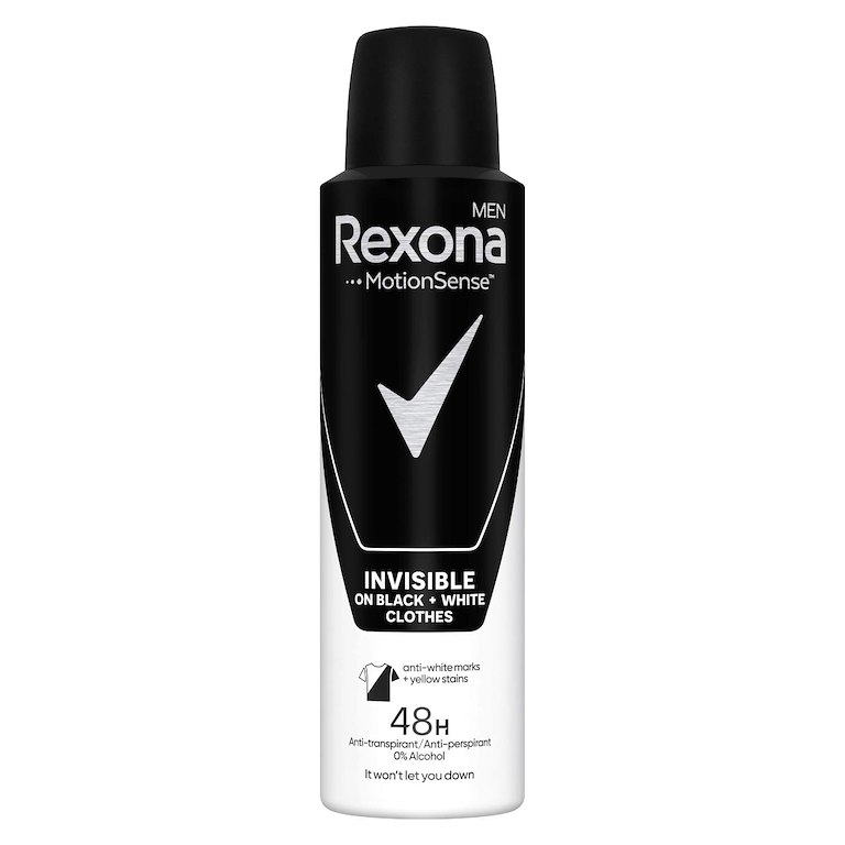 Rexona deo black&white 150ml