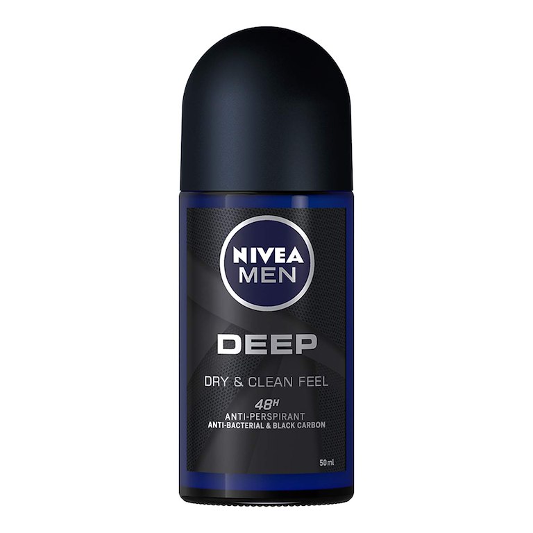 Nivea deo roll on muški deep 50ml nivea