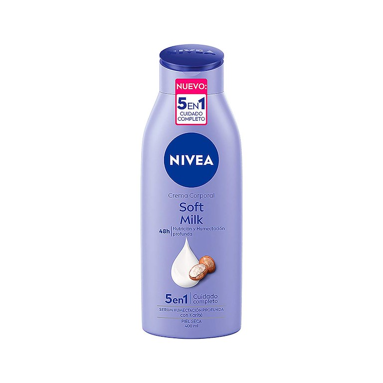 Nivea body milk smooth sensation with shea butter 400ml