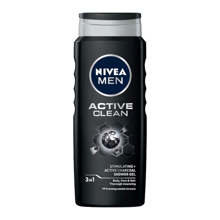 Gel za tuširanje nbc men active cl 500ml nivea