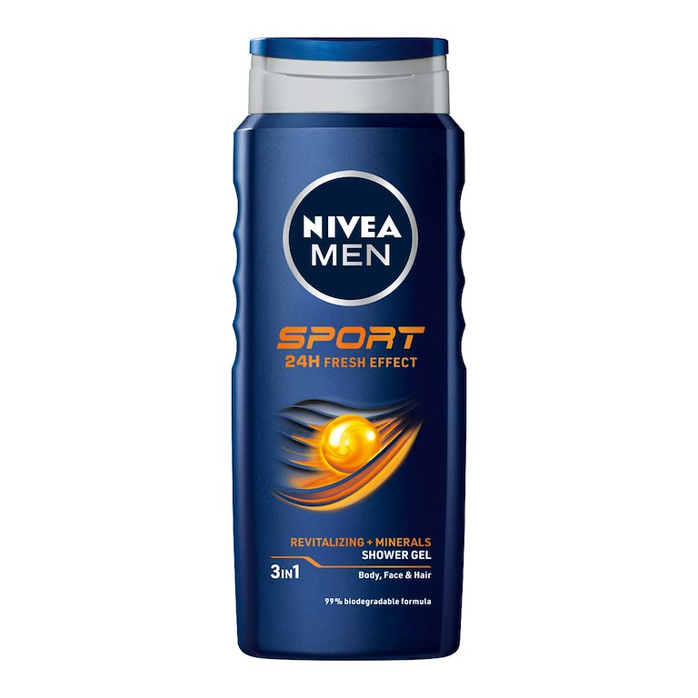 Nivea men Pure Impact gel za tuširanje 500ml