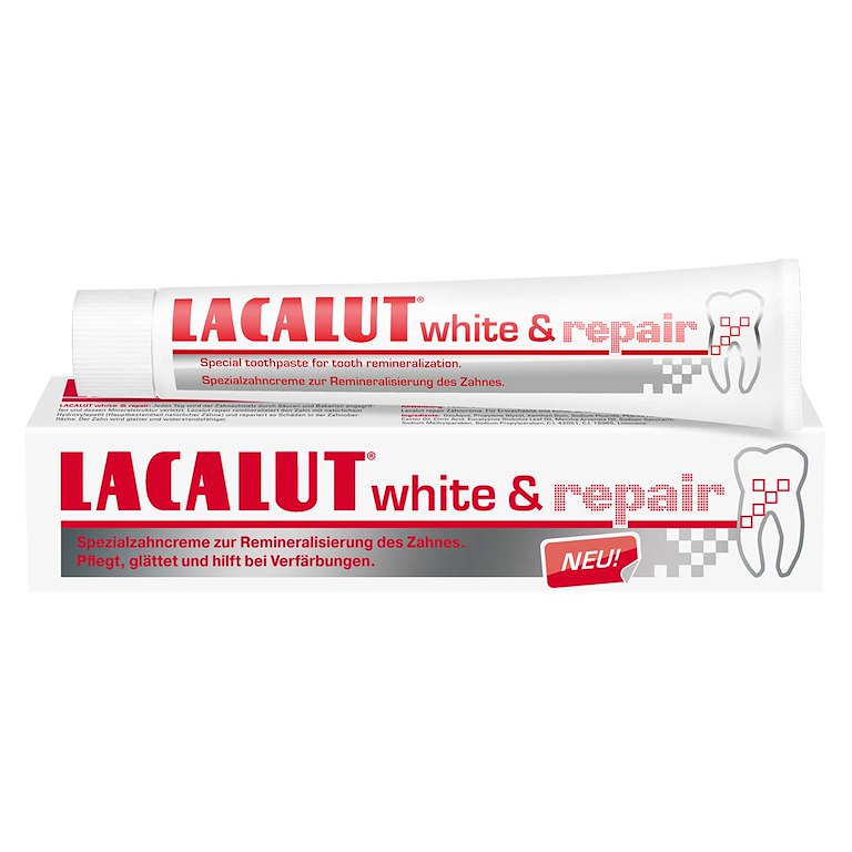 Lacalut zp white & repair 75ml lacalut