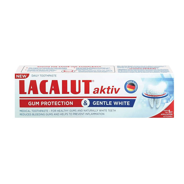 Lacalut zp aktiv white 75ml lacalut
