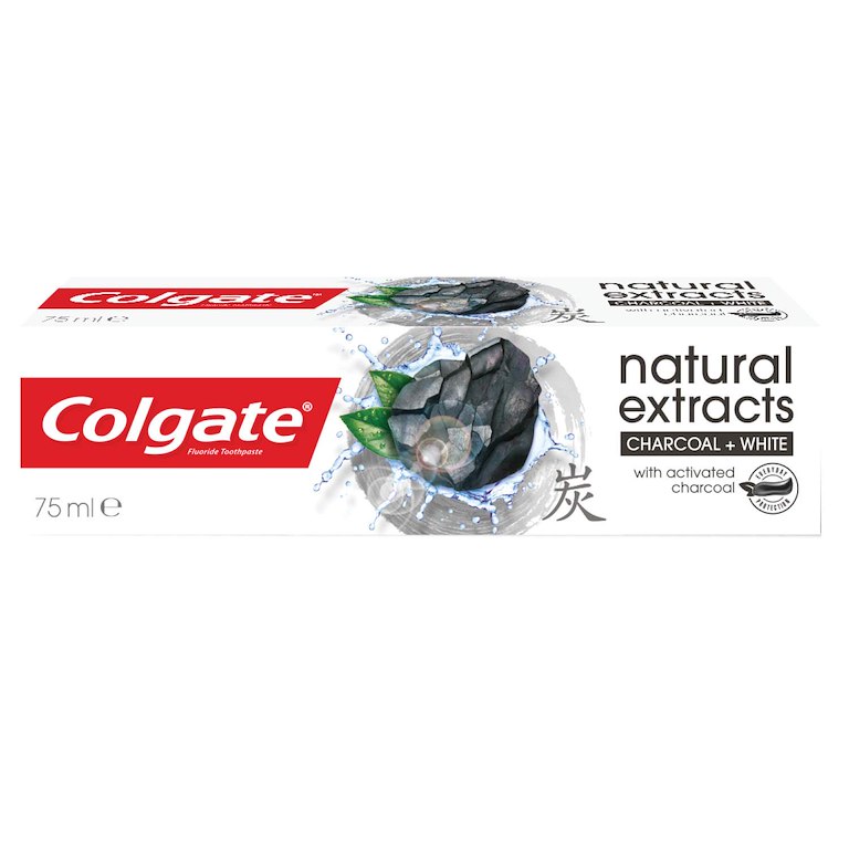 Colgate zp co tp naturals charcoal 75ml colgate