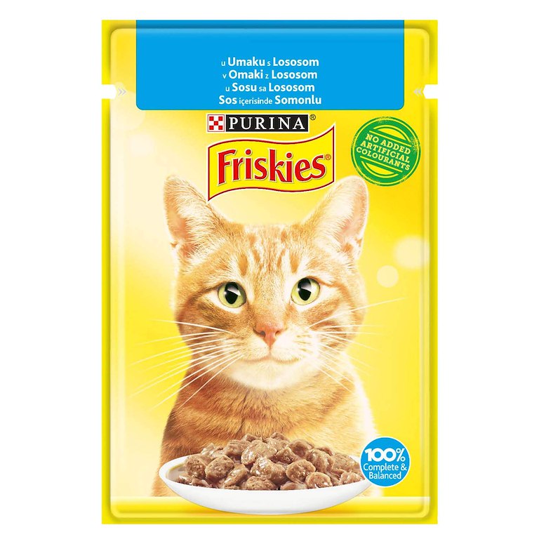 Friskies preliv za mačke losos i tuna 85g friskies