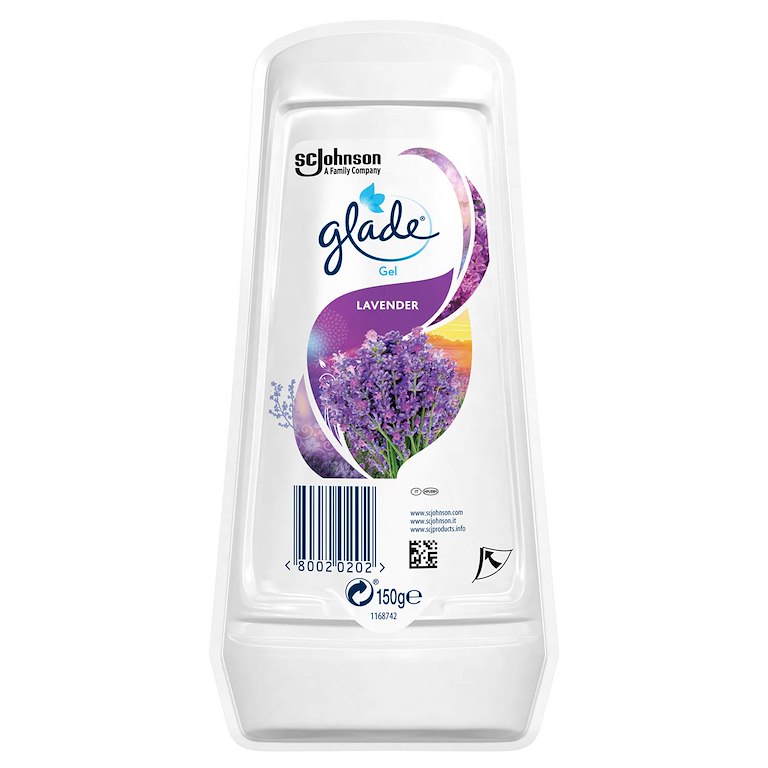 Glade osveživač prostorija u gelu sa mirisom lavande 150g