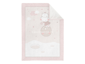 Kikka Boo Super soft sherpa baby ćebence 80x110 cm Hippo Dreams KKB21137